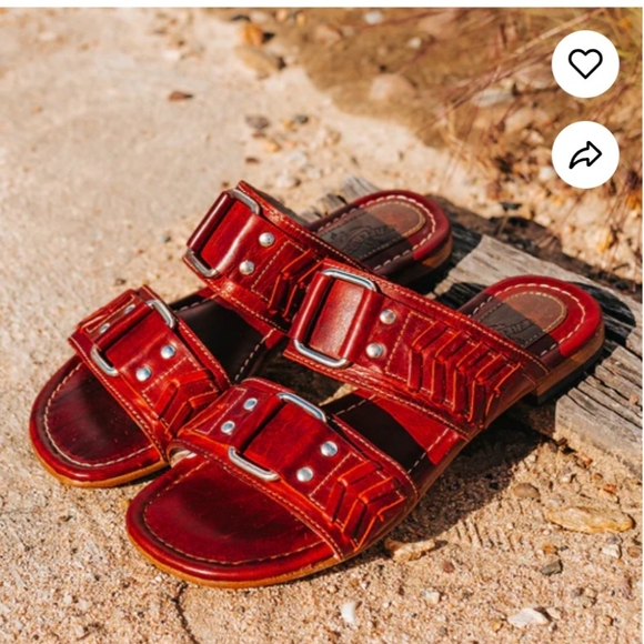 freebird | Shoes | Freebird Sage Sandals Red Croco Size 7 | Poshmark